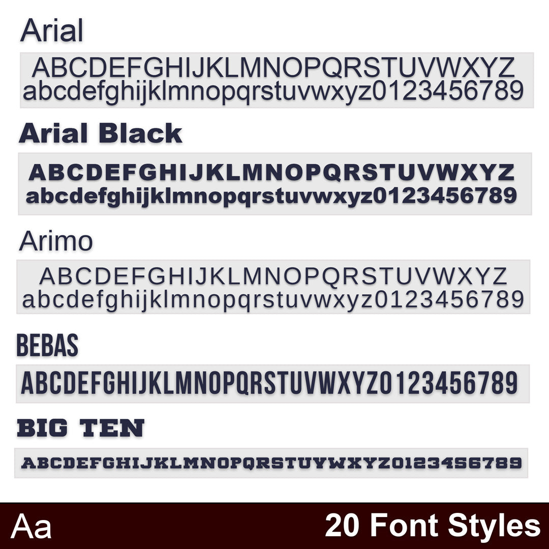 TCP Number Decal (2 Pack) – USDOT SHOP